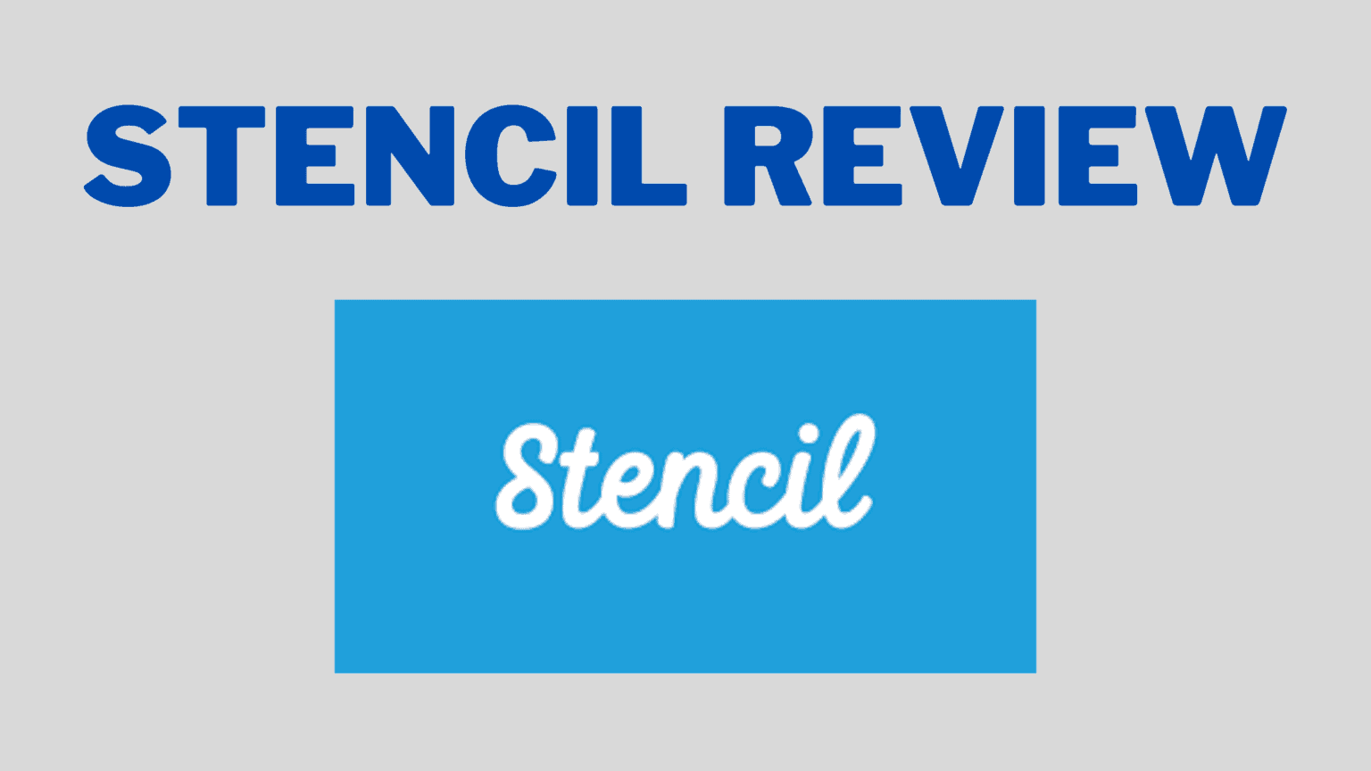 Stencil Review 2026 | The Web's Favorite Online Graphic Design Tool ...